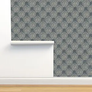 Spoonflower Macha Alami 100% Natural Sisal Grasscloth Wallcovering