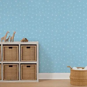 Spoonflower Floral Wedding Delicate Modern Spirograph Traditional Wallpaper
