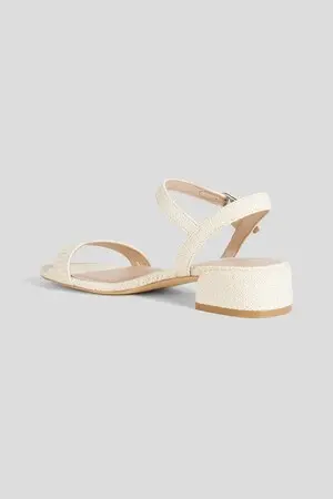 STUART WEITZMAN Dancer 35 Raffia Sandals