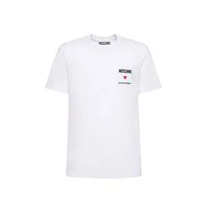 Moschino Couture In Love We Trust T Shirt - White