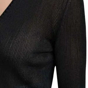 TOM FORD Sheer Fine Ribbed Top