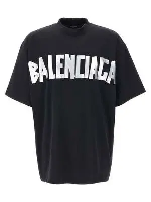 Balenciaga 'new Tape Type' T Shirt Black