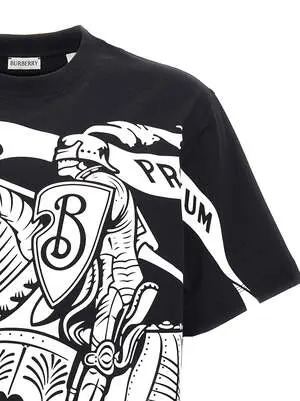Burberry Ekd' T Shirt - White/black