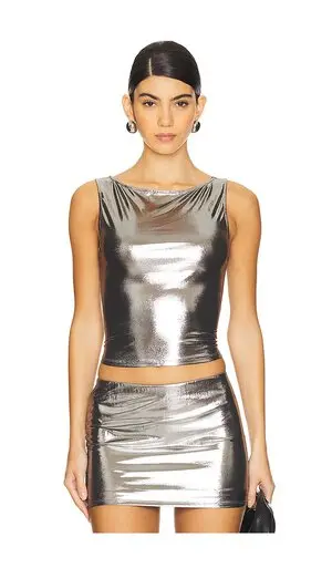 Lovers And Friends Metallic Camis Tanks For Women