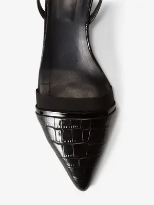 HOUSE OF DAGMAR Leather Slingback