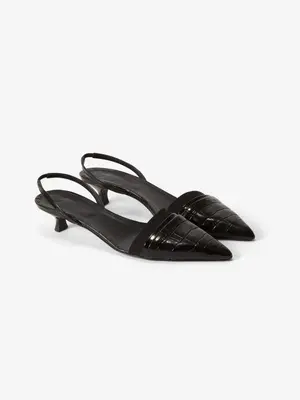 HOUSE OF DAGMAR Leather Slingback