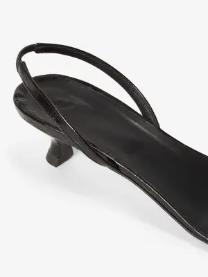 HOUSE OF DAGMAR Leather Slingback