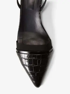 HOUSE OF DAGMAR Leather Slingback