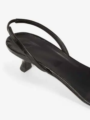 HOUSE OF DAGMAR Leather Slingback