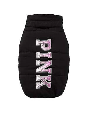 Pink Pup Puffer Jacket