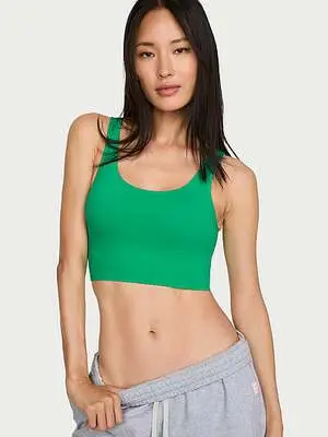 Victoria's Secret Vsx Elevate™ Seamless-comfort Sports Bra - Green