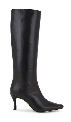 By Far Stevie 42 Leather Boots - Black