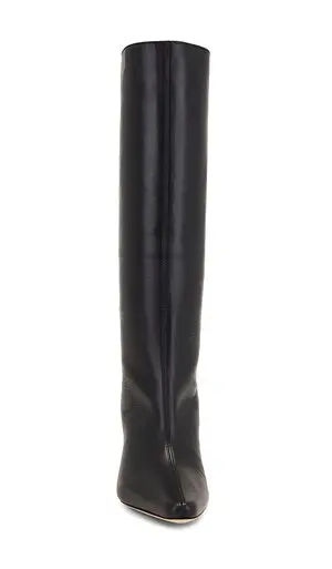 By Far Stevie 42 Leather Boots - Black