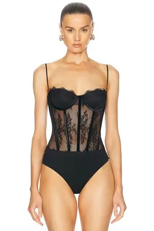 Retrofete Gisela Lace Bodysuit