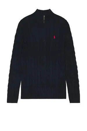 Polo Ralph Lauren Long Sleeve Cable Knit 1/2 Zip Sweater