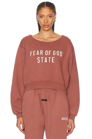 Fear Of God Cropped Sweatshirt