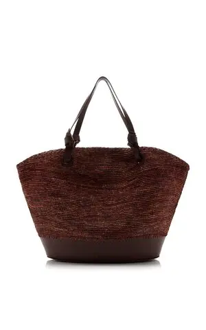 Staud Squillo Raffia Tote Bag