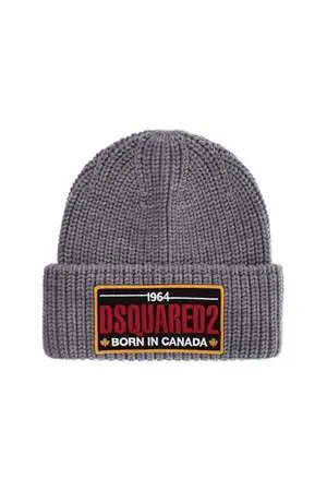 Dsquared2 Beanie With Logo Patch