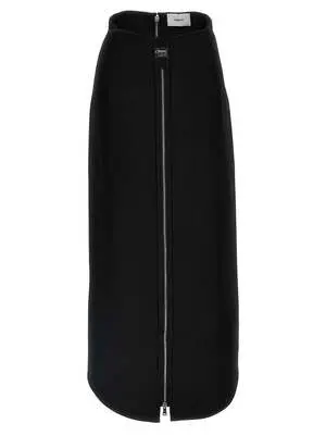 Coperni Long Zip Skirt