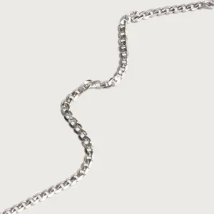 SERGE DENIMES Flat Cuban Bracelet