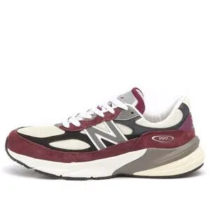 NEW BALANCE Made In Usa 990v6 Sneakers - Cream/purple