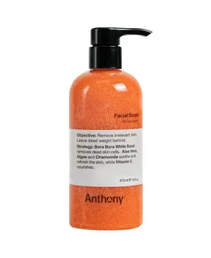 Anthony Facial Scrub 16 Oz - Bright Orange