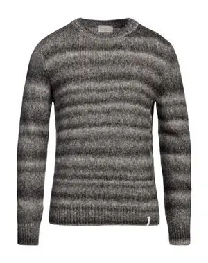 BROOKSFIELD Striped Sweater - Charcoal