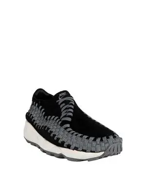 Nike Chocolate Leather And Textile Fiber Sneakers - Black