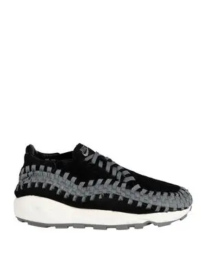 Nike Chocolate Leather And Textile Fiber Sneakers - Black