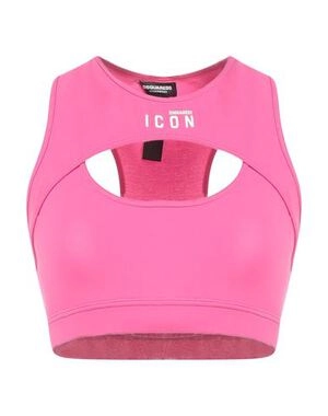 Dsquared2 Sleeveless Crewneck Top With Cut Out Detail