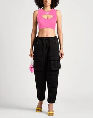 Dsquared2 Sleeveless Crewneck Top With Cut Out Detail