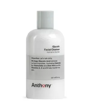 Anthony Glycolic Facial Cleanser 8 Oz - White
