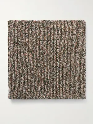 Loro Piana Alpe Granus Ribbed Cashmere Snood