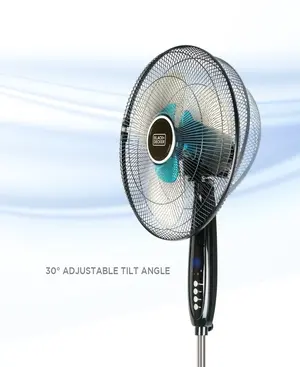 BLACK + DECKER 16 In. Dual Blade Stand Fan