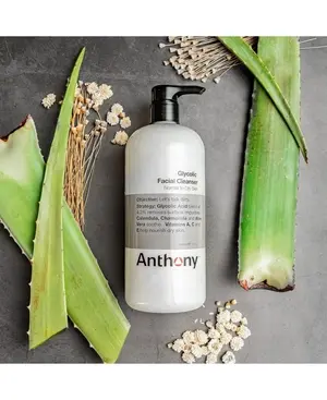 Anthony Glycolic Facial Cleanser - White