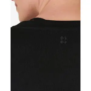 Sweaty Betty Relaxed-fit Cotton-blend Jumper - Black