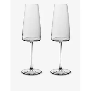 VILLEROY & BOCH Metro Chic Glass Champagne Flute Set Of Two - One-color