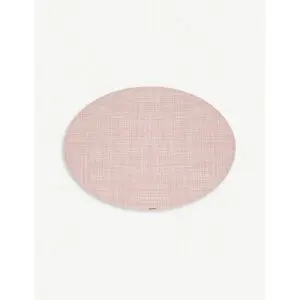 CHILEWICH Mini Basketweave Oval Placemat 36x49cm - One-color