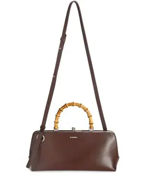 JIL SANDER Small Goji Shoulder Bag - Brown