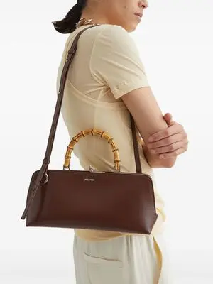 JIL SANDER Small Goji Shoulder Bag - Brown