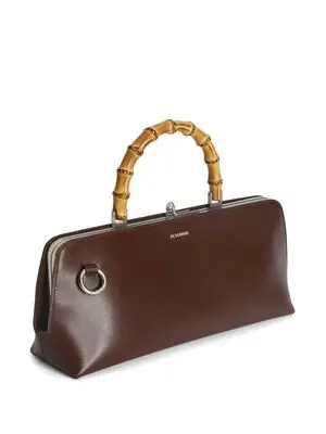 JIL SANDER Small Goji Shoulder Bag - Brown