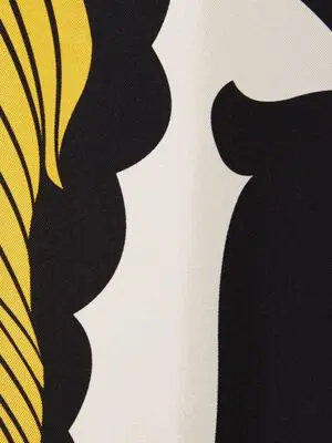 La DoubleJ Marea-print Palazzo Trousers