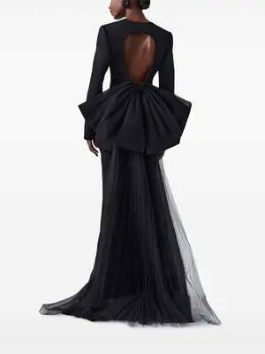 Carolina Herrera Tulle Bow-embellished Jacket