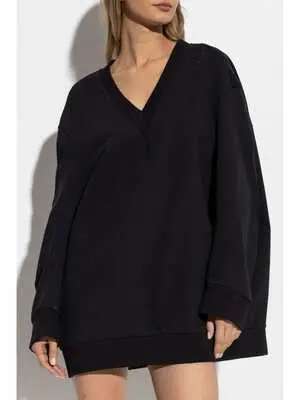 Marni V-neck Sweater Dress