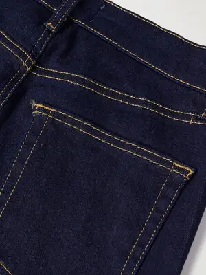 FRAME Le High High-rise Slim-leg Jeans - Blue