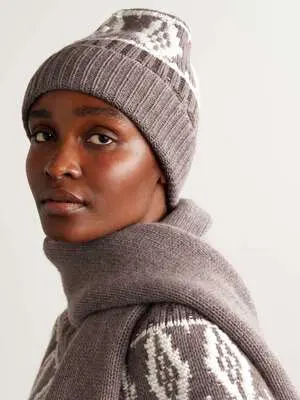 Arch4 Lorenz Fair Isle Cashmere Beanie