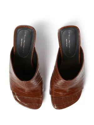 Stella McCartney Elsa Cocco Alt Reptile Sandals