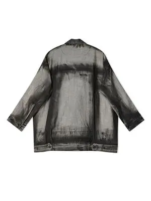 MELITTA BAUMEISTER Distressed-finish Denim Jacket
