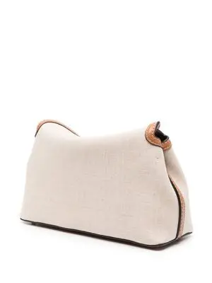 TOTEME T-lock Clutch - Neutrals