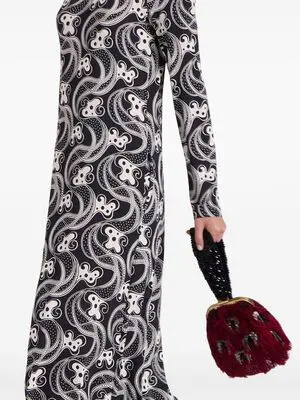 La DoubleJ Long-sleeve Swing Dress - Black